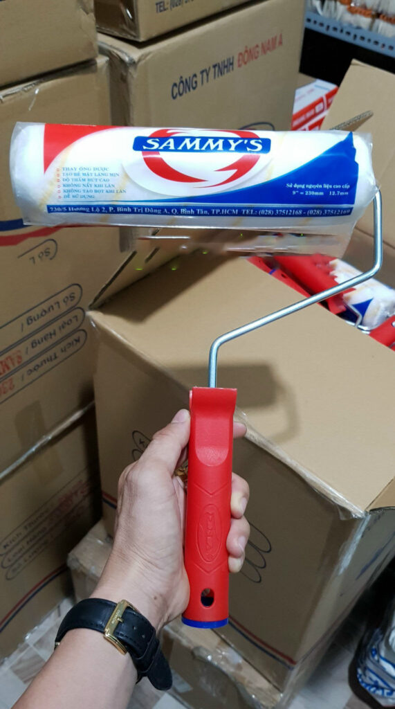 Cọ Lăn Sammy's Sọc Vàng Giá Rẻ Hiện Nay Tại TP.HCM